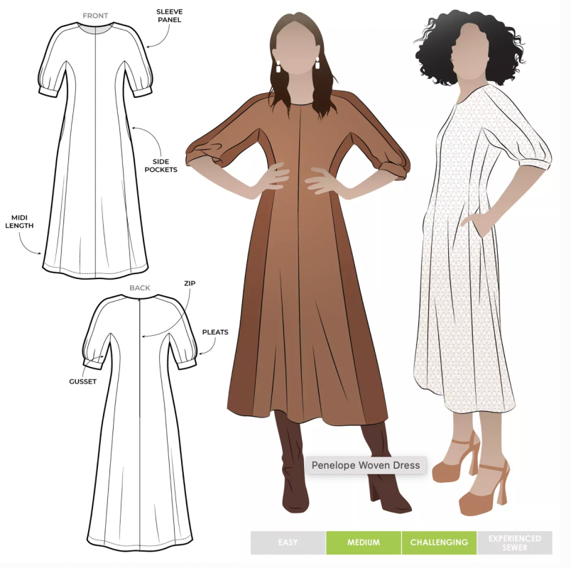 Style Arc | moderigtige snitmønstre købes hos Luieluie.dk